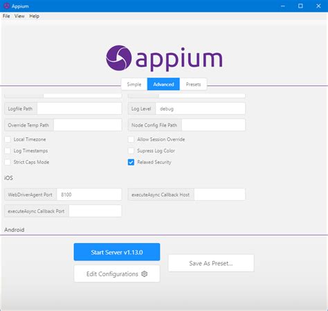 Develop Adb Shell Commands Library Appium C