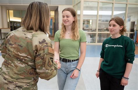 Bhs Students Introduced To Hanscom Afb Mission People The Bedford Citizen