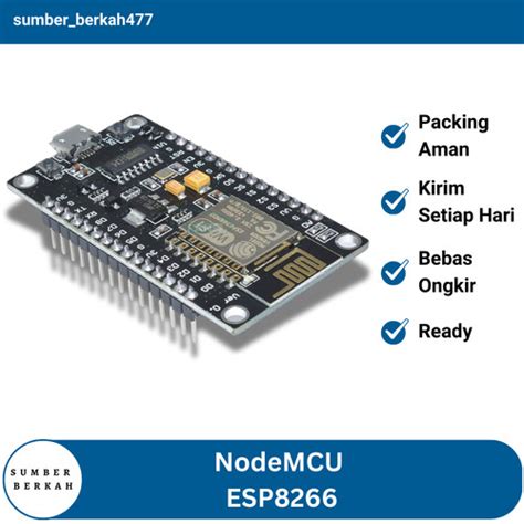 jual nodemcu esp8266 iot wifi devkit kota surabaya sumberberkah477