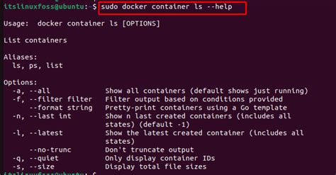 How To List Containers In Docker Its Linux Foss
