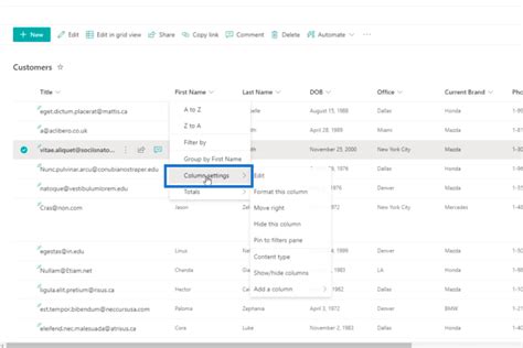 Sharepoint Column Validation In Two Ways Master Data Skills Ai