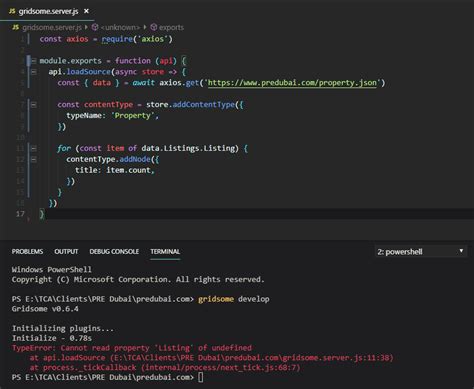 Cant Seem To Query Typeerror Undefined · Issue 513 · Gridsome