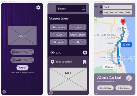 Hci Wireframe On Behance Behance