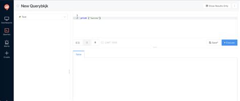 Cant Execute Python Querry In Redash