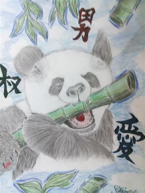Realistic Panda Drawing By Tdgcreations On Deviantart