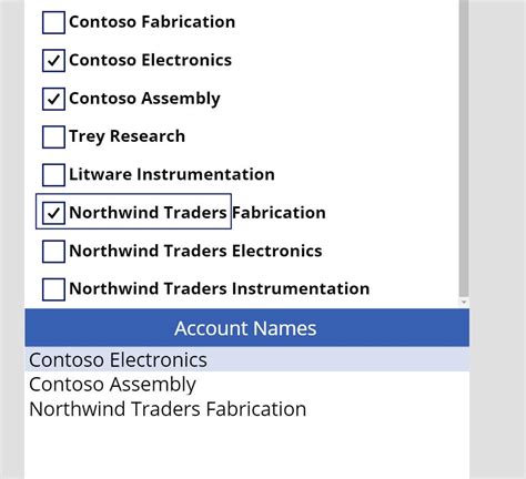 Submit Multi Select Checkbox To Dataverse Rpowerapps