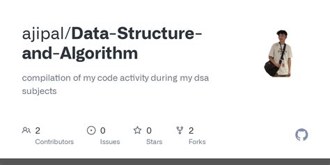 GitHub Ajipal Data Structure And Algorithm Compilation Of My Code Activity During My Dsa Subjects