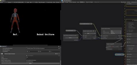 Uniform Distribution With Skinned Mesh Sampling Unity Engine Unity