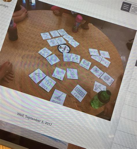 Now Classrooms Sorting Picture Cards And Using Seesaw