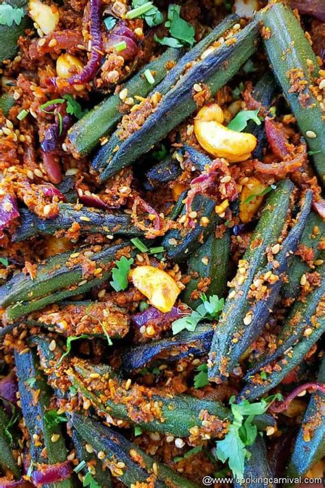 Maharashtrian Style Bhindi Masala Recipe Cooking Carnival