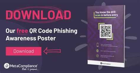 Learn About Qr Code Phishing From Our Poster Metacompliance Posted On The Topic Linkedin