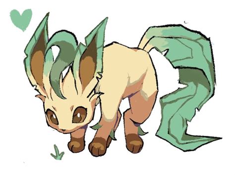 Leafeon Pokemon Drawn By Moonblast Sylveon Danbooru