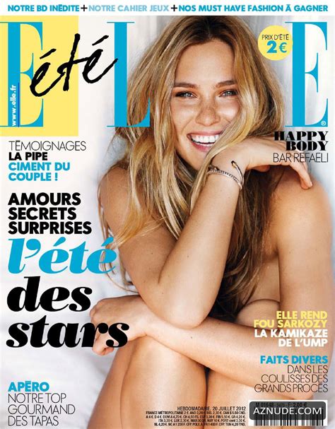 Bar Refaeli In Elle Magazine France July 2012 Issue Aznude
