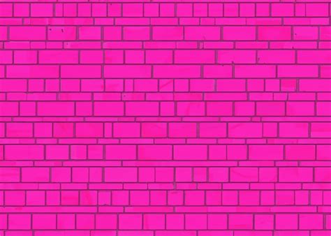 Premium Photo Brick Background Pink Colour