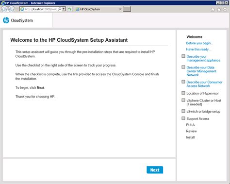 Howto Install Hp Cloudsystem 8 Foundation And Enterprise Bitcon Smart