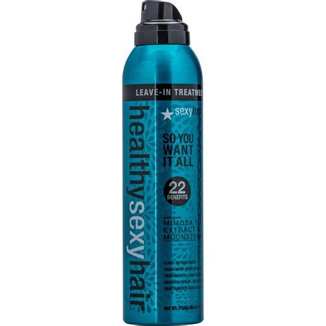 Healthy Sexy Hair So You Want It All Leave In Treatment Ecosmetics Popular Brands Fast Free