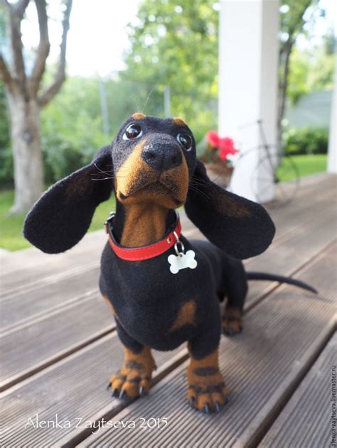 Валяная скульптура Такса Лорд в интернет магазине на Ярмарке Мастеров Войлочная игрушка