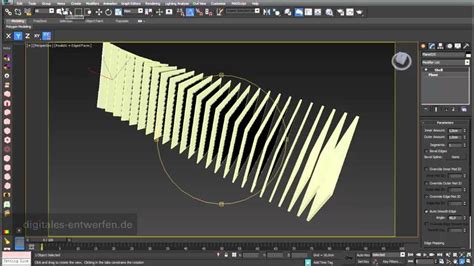 Sectioning 01 Simple Arrays In 3ds Max 3ds Max Tutorials 3ds Max