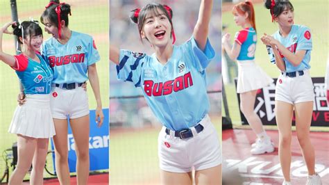 睦那京《勇敢樂天桃猿男兒~要顏值有顏值要身材有身材真的很賞心悅目~最後太活潑嚇到筠熹xd》20240623辣年糕趴 青埔棒球場 樂天 Lotte Girls Youtube