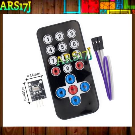 Jual Modul Remote Control Wireless Infrared Ir Diy Hx1838 Untuk Arduino