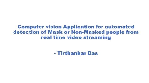 Tirthankar Das On Linkedin Opencv Deeplearning Datascience Computervision Pmoindia