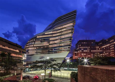 Innovation Tower At Hong Kong Polytechnic University By Zaha Hadid