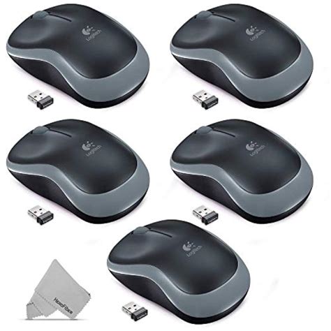 Pack Logitech M Plug And Play Wireless Mouse Kit With Portable Usb Nano Rec