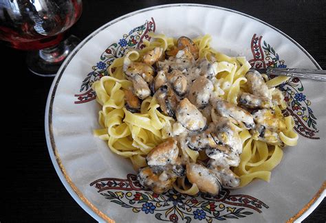 Мидии в сливочном соусе с чесноком — пошаговый рецепт с фото