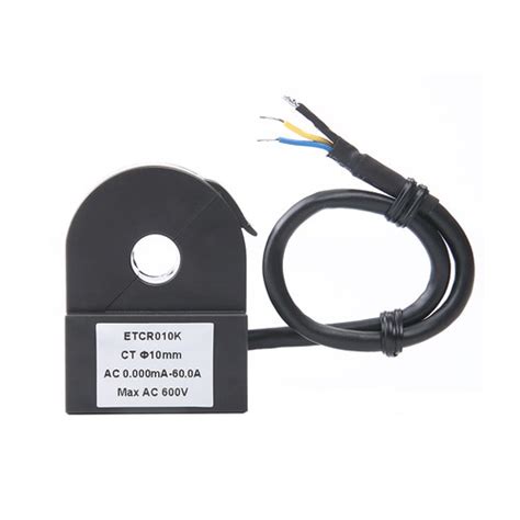 Etcr010k Split Type High Accuracy Leakage Current Sensor 0 60a Ac