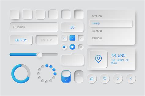 UI Design Neumorphism UI Kit Behance