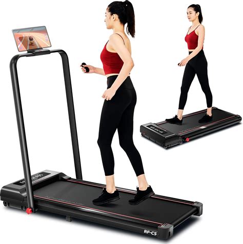 Rhythm Fun Foldable Treadmill 300 Lb Capacity Walking Pad 2 5hp Treadmill Under