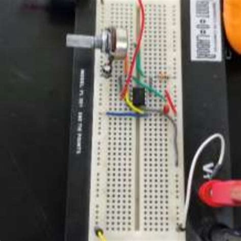 We Can See The Motor Spinning Connected To The PWM Circuit Source Download Scientific