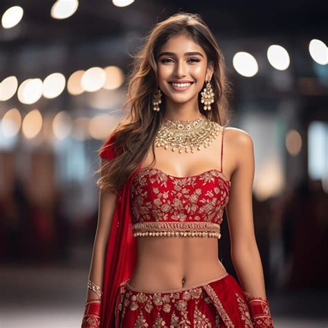 Premium Photo A Model Walking Down The Runway Fashion Photography