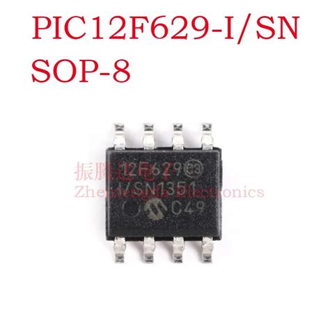 pic12f629 i sn pic pic12 pic12f pic12f629 pic12f629 i sop 8 ic mcu high