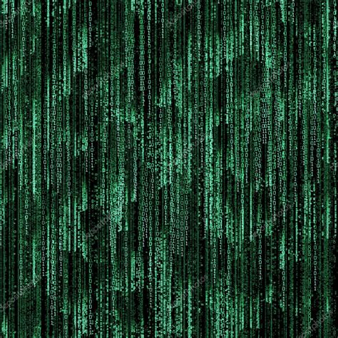 Green Binary Code On Black Background Stock Photo Jukov 9179411