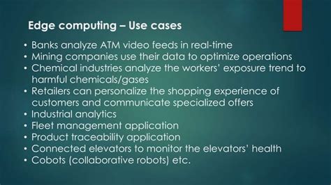 Edge Computing And Its Role In Architecting Iot Ppt