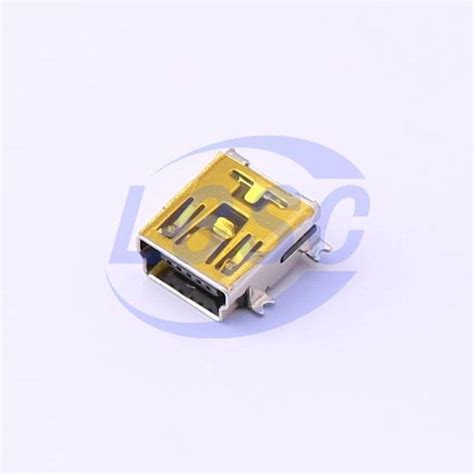 Conector Mini Usb Tipo B Hembra Smd P Electronilab