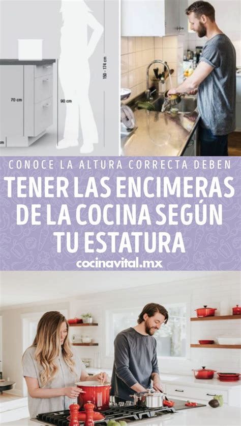 Conoce La Altura Correcta Que Deben Tener Las Encimeras De La Cocina Según Tu Estatura