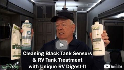 Cleaning Black Tank Sensors And Tank Treatment With Unique RV Digest It I Love RV Life