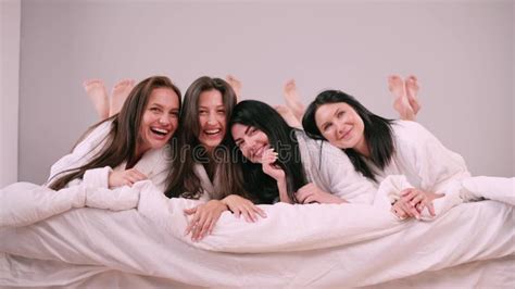 Girlfriends Are Having Fun Stock Video Video Of Young Laughing