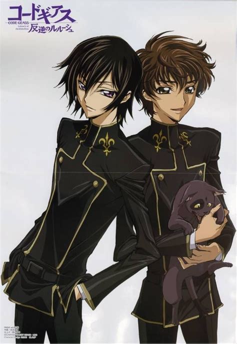 Lelouch And Suzaku Code Geass Anime Coding