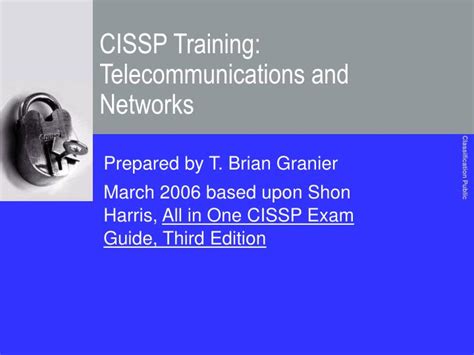 PPT CISSP Training Telecommunications And Networks PowerPoint Presentation ID