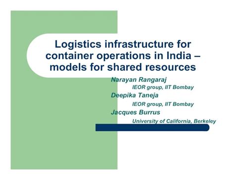 Pdf Container Operations In India Dokumen Tips