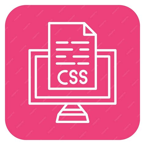 Premium Vector Css File Vector Illustration