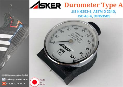 Máy đo độ Cứng Cao Su Type A Asker Jis K 6253 Semiki Com