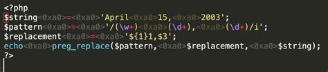 In Firefox The Code From The Documentation Is Copied With Non Breaking