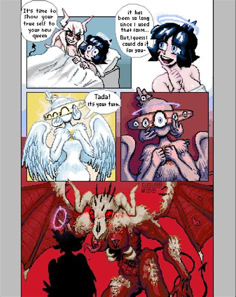 Lucifer And Azazel Helltaker Drawn By Cugu Danbooru