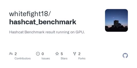 GitHub Whitefight18 Hashcat Benchmark Hashcat Benchmark Result