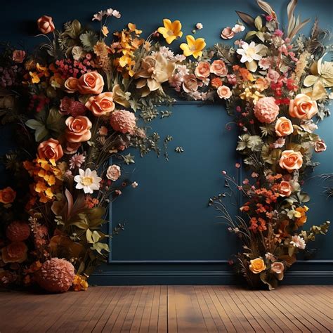 Premium Photo Transforming Spaces Captivating Wall Decor Backgrounds