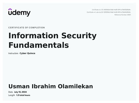 Ibrahim Usman On Linkedin Cybersecurity Learning Professionaldevelopment Udemy